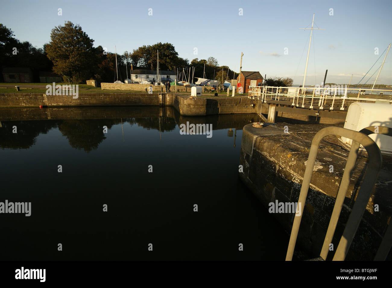 Tranquil scenes of lydney harbour hi-res stock photography and images ...