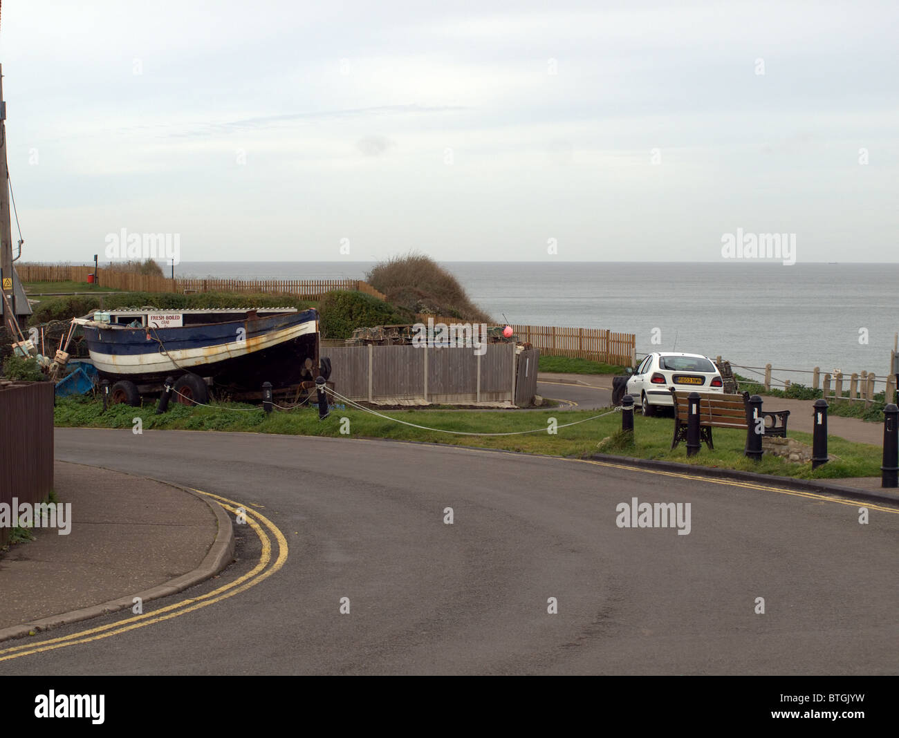 the green at Overstrand,East Anglia,Norfolk,UK Stock Photo - Alamy