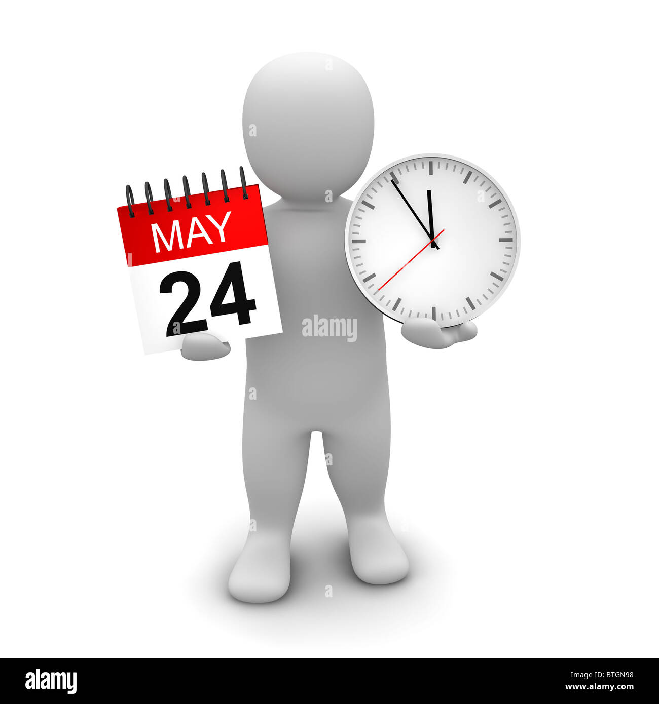 Time countdown clock Cut Out Stock Images & Pictures - Alamy