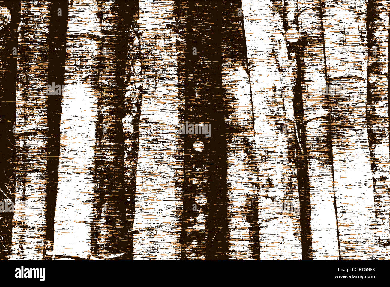 Illustration of tree trunks and grunge Stock Photo - Alamy