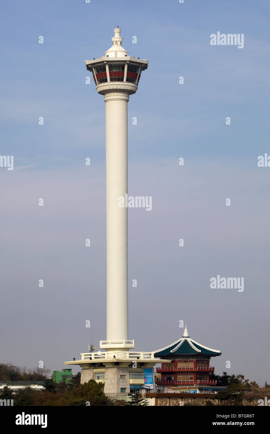 Busan Tower South Korea Stock Photo - Alamy