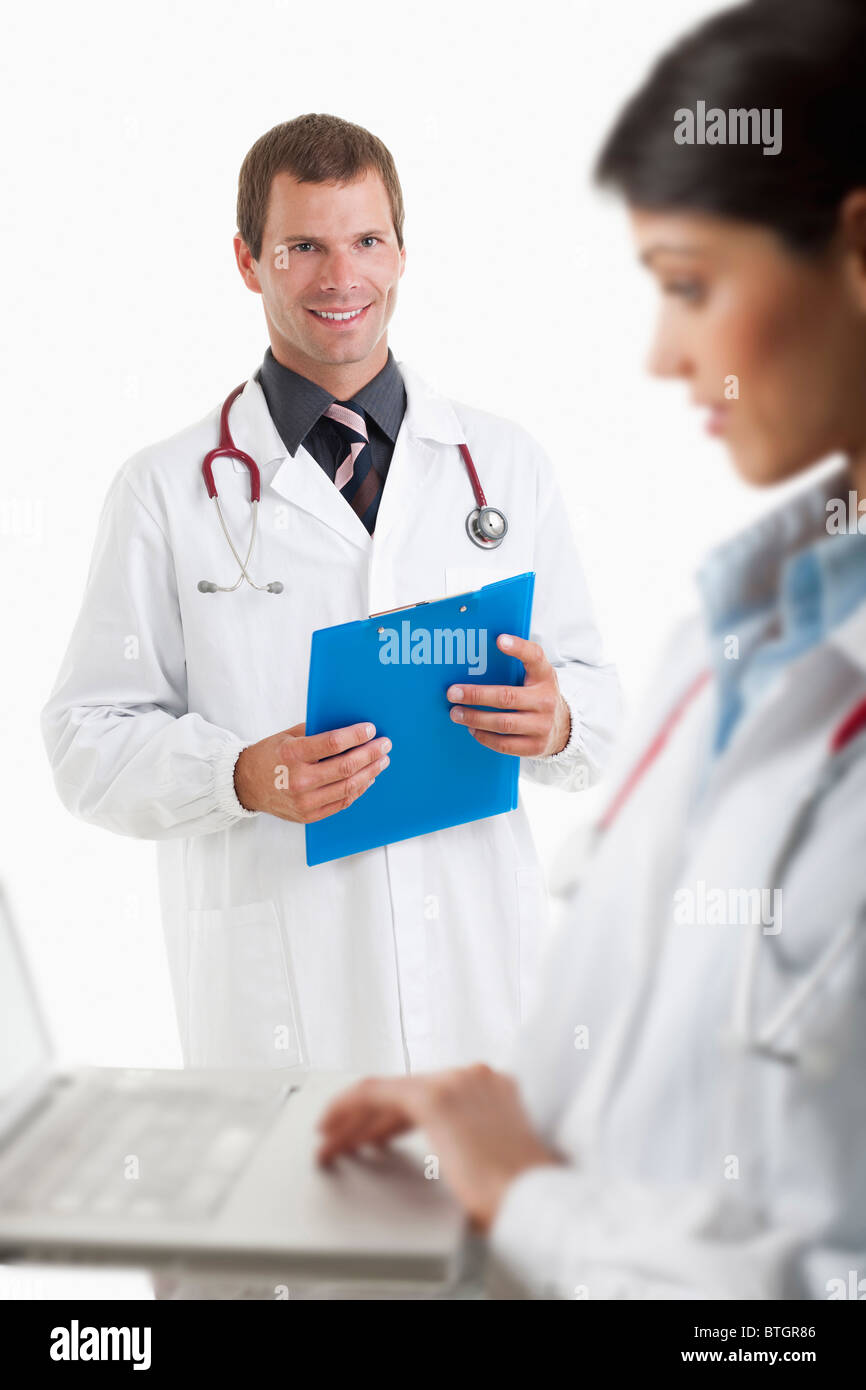 Electronic medical chart hi-res stock photography and images - Alamy