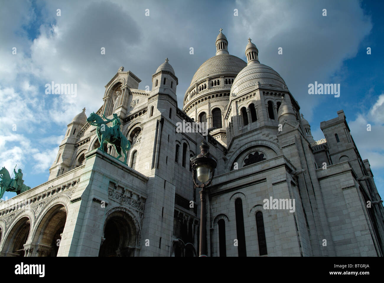 Basilica of the Sacred Heart of Jesus of Paris, capital of France Stock ...