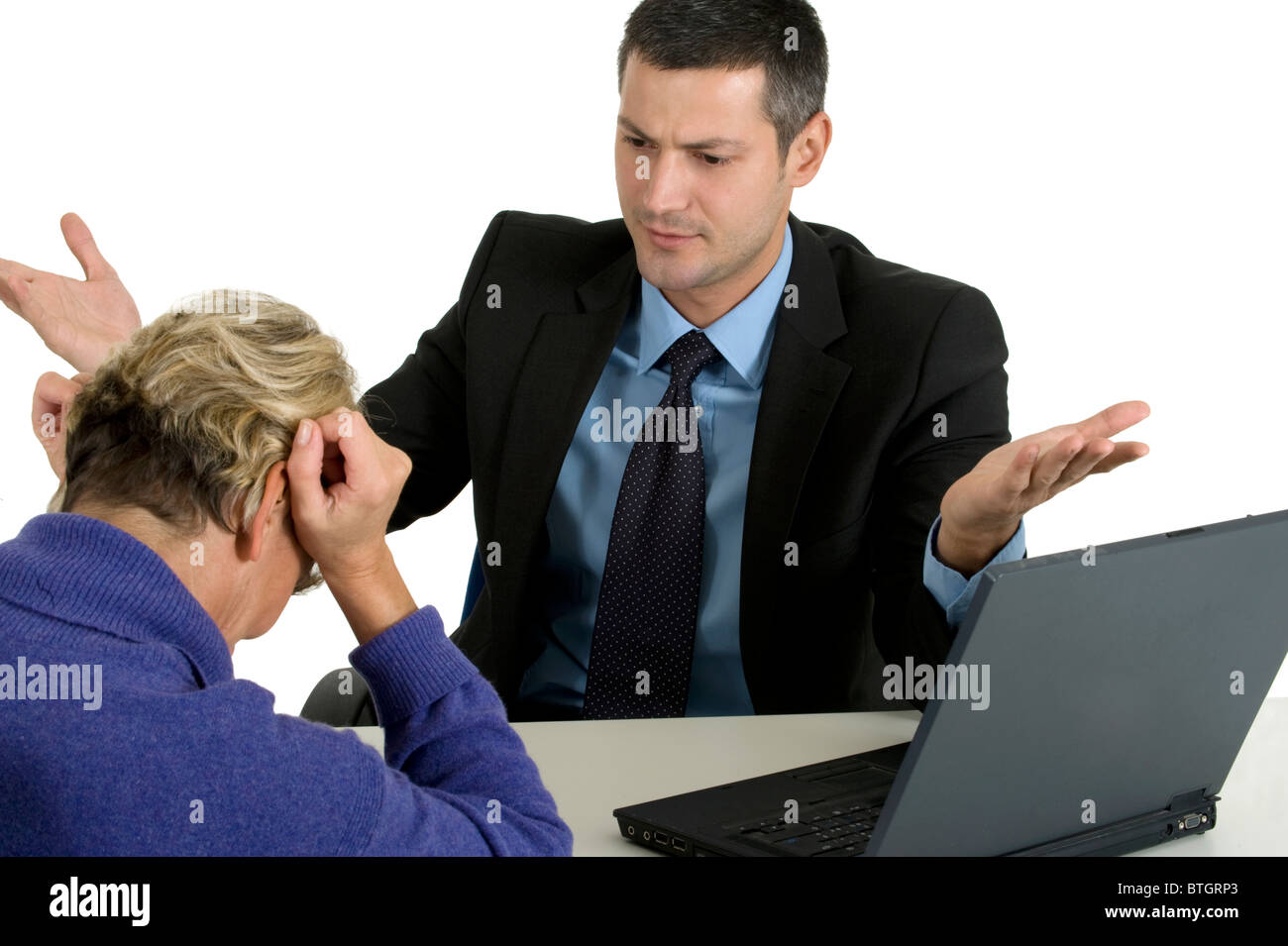 discussion of work Stock Photo - Alamy