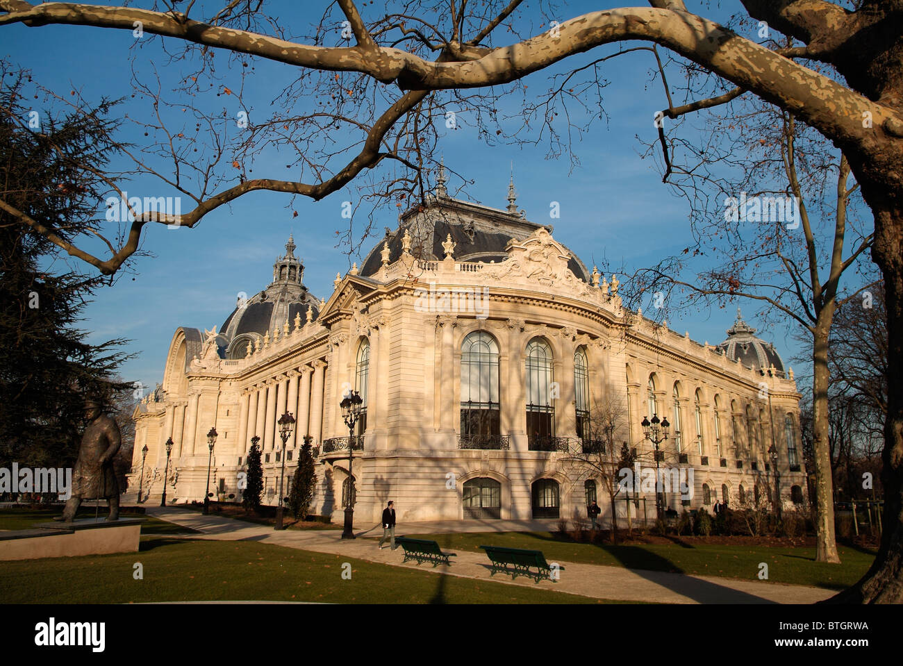 The Petit Palais (Small Palace) in Paris, Capital of France Stock Photo ...