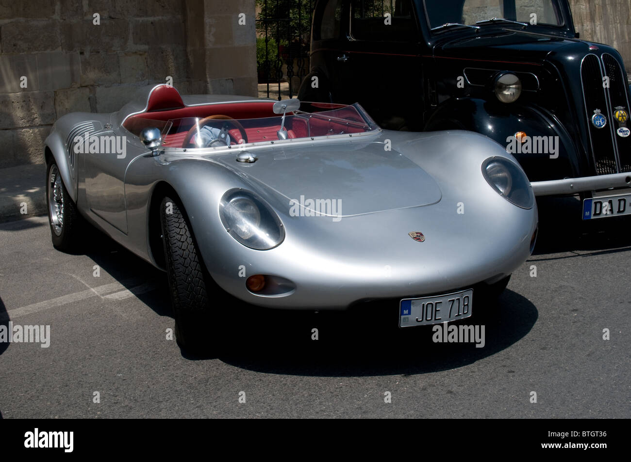 A Porsche 718 on show at a display in Mtarfa, Malta Stock Photo - Alamy