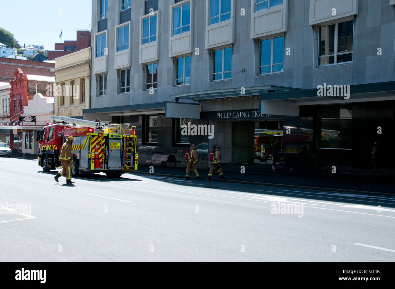 Fire engine truck new zealand hi-res stock photography and images - Alamy