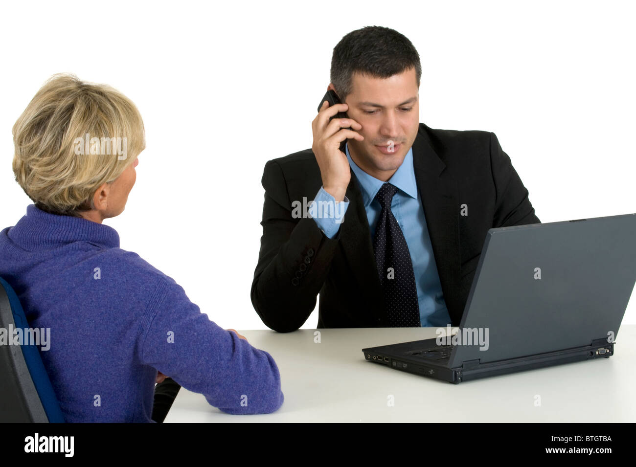 Interview web hi-res stock photography and images - Alamy