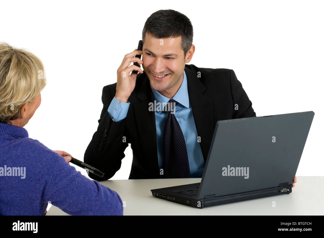 Interview web hi-res stock photography and images - Alamy