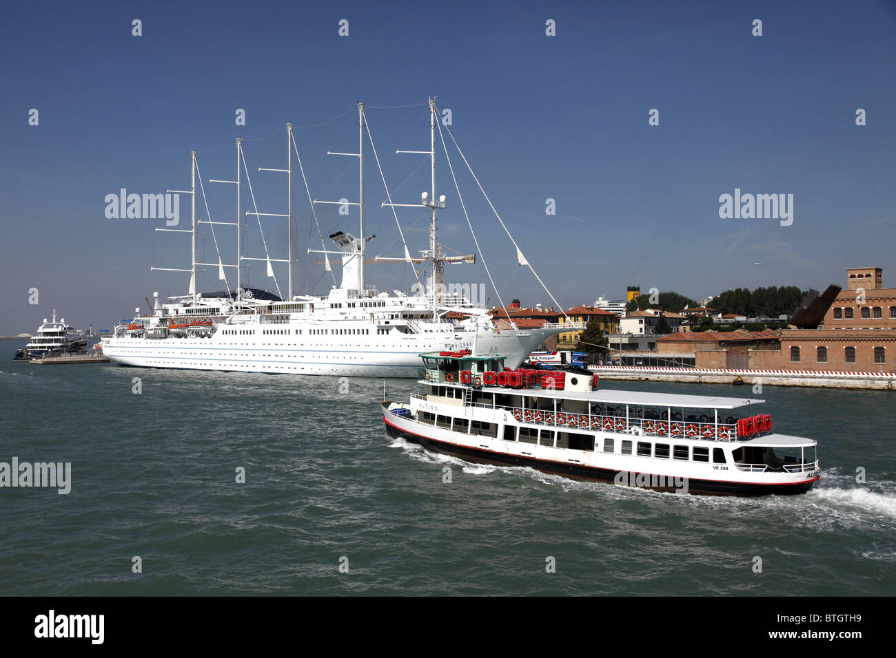 WIND SURF WINDSTAR CRUISE SHIP VENICE ITALY VENICE ITALY VENICE ITALY ...