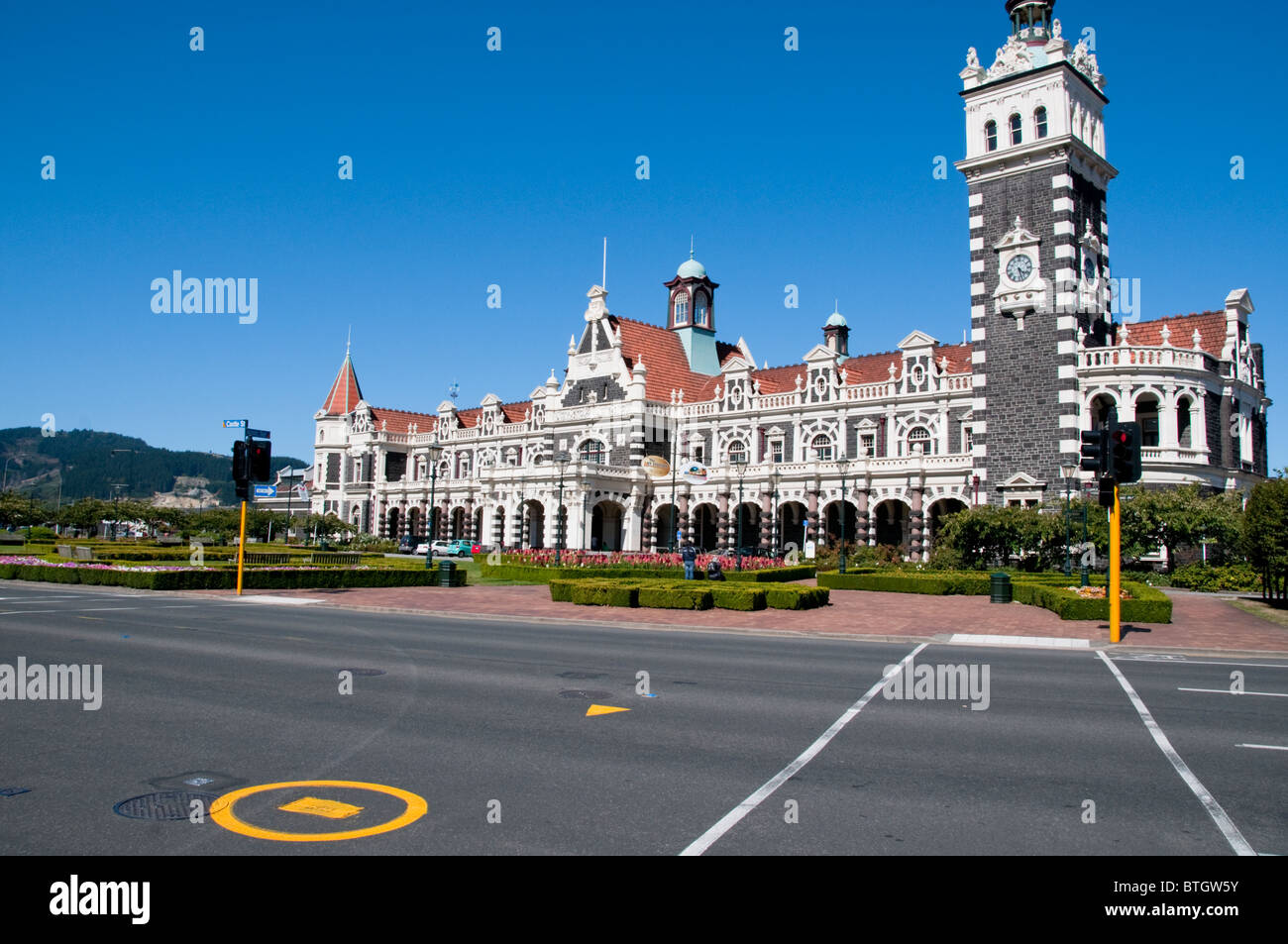 Dunedin, Railway Station, South Island,New Zealand Stock Photo - Alamy