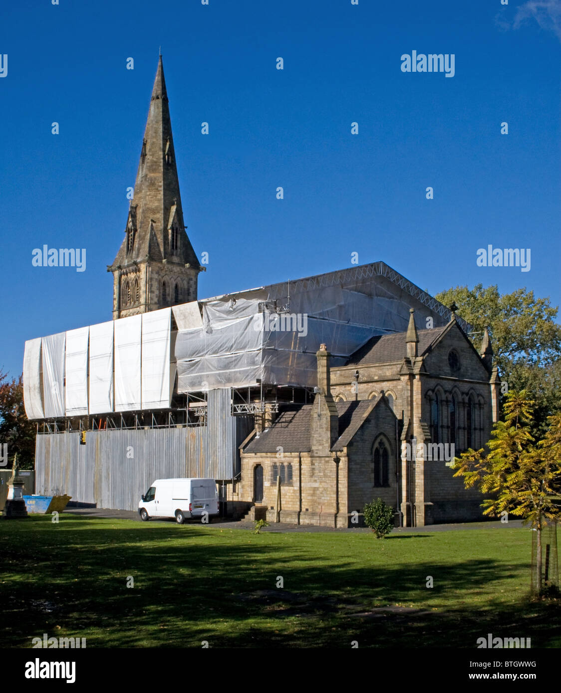 Repairs to church, St Stephen's, Guide Bridge, Ashton under Lyne ...
