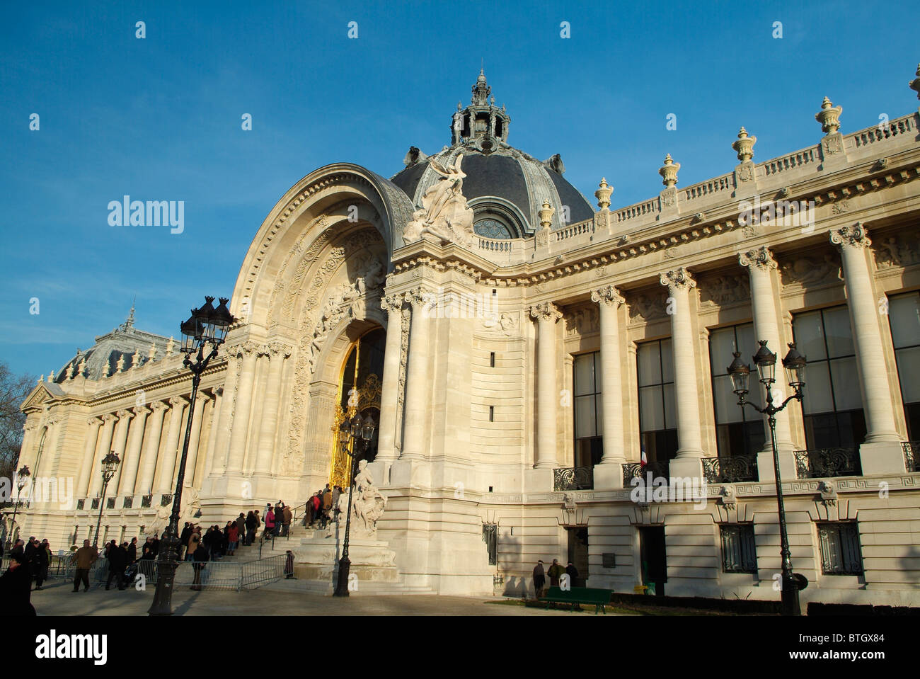 The Petit Palais (Small Palace) in Paris, Capital of France Stock Photo ...