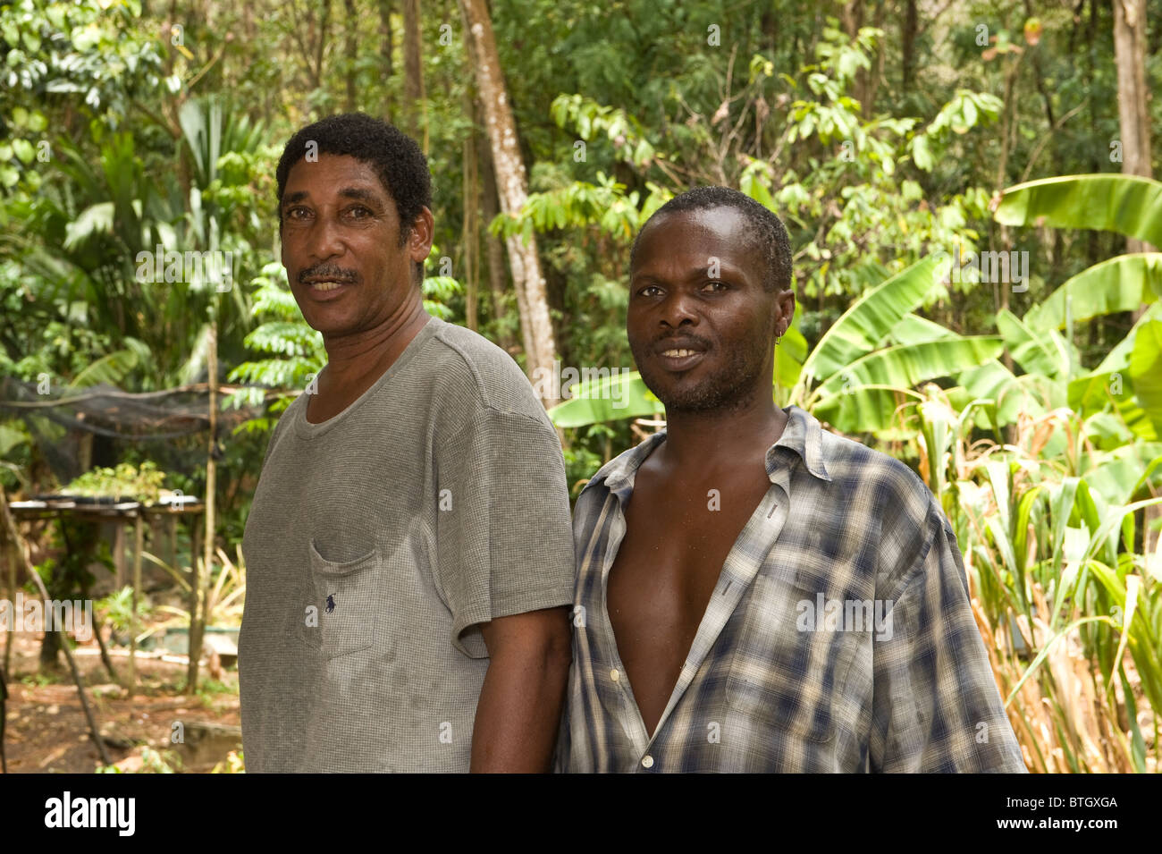 West indies st lucia people hi-res stock photography and images - Alamy