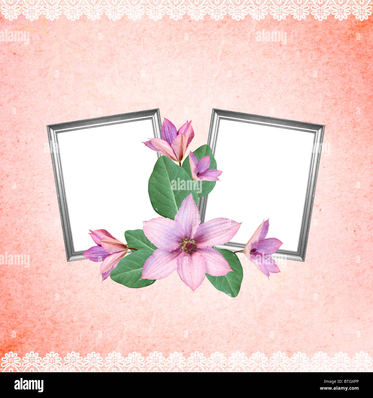 Framework for invitation Stock Photo - Alamy