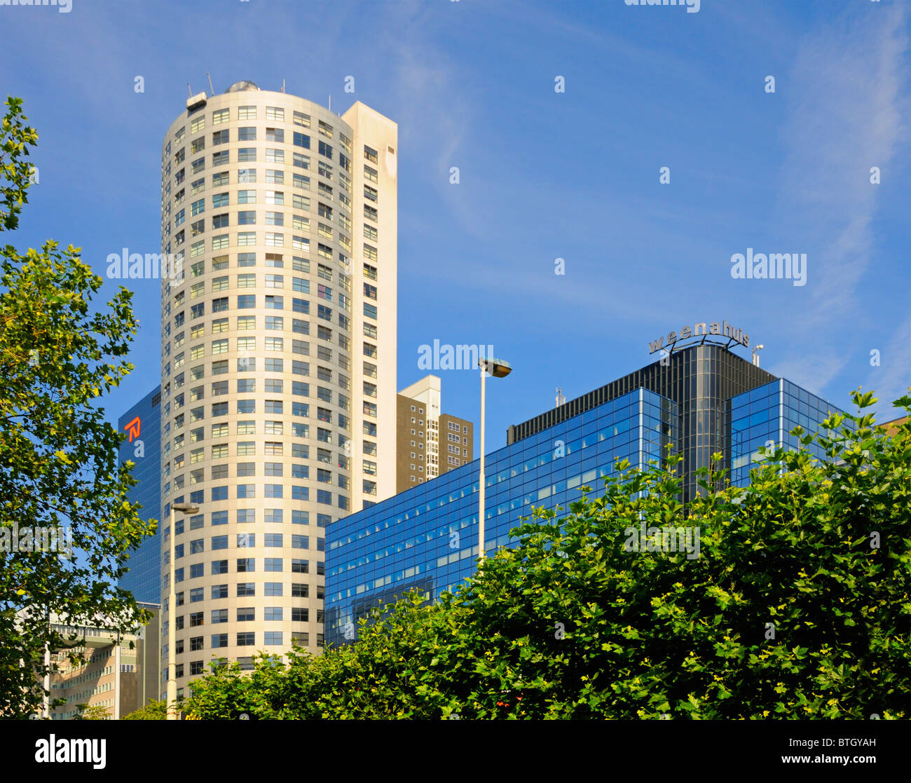 Rotterdam, Netherlands. Modern office buildings Stock Photo - Alamy