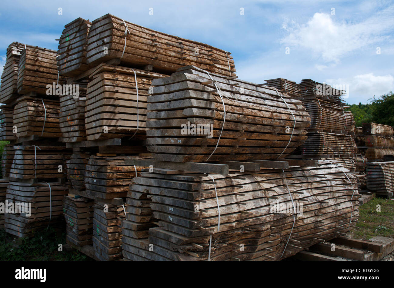Images made in a timber yard merchant in the South of England Stock ...