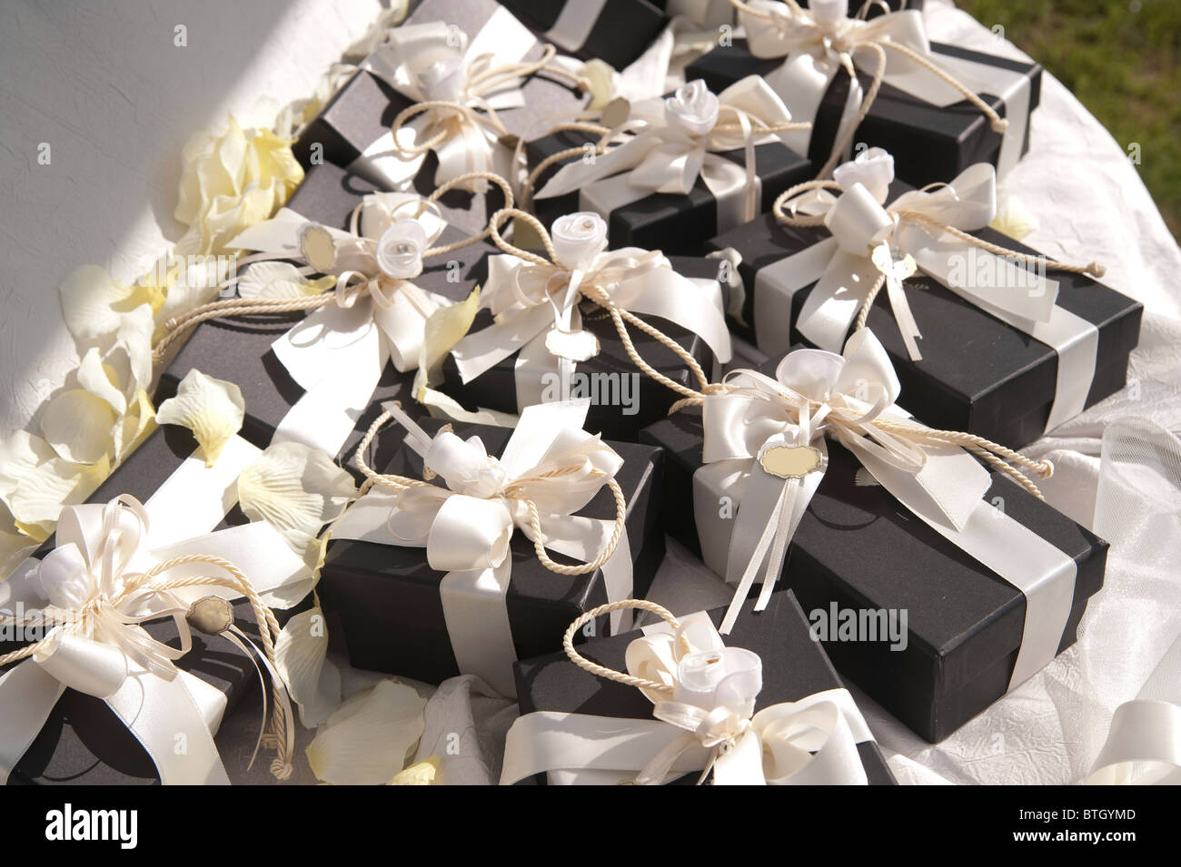 Wrapped Wedding Gifts