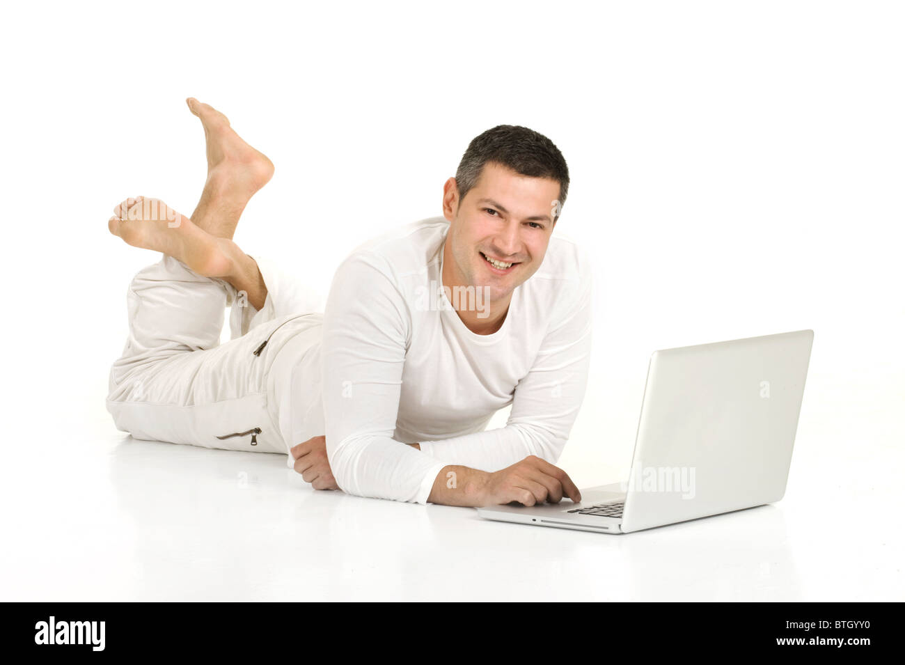 Working on floor tools Cut Out Stock Images & Pictures - Alamy