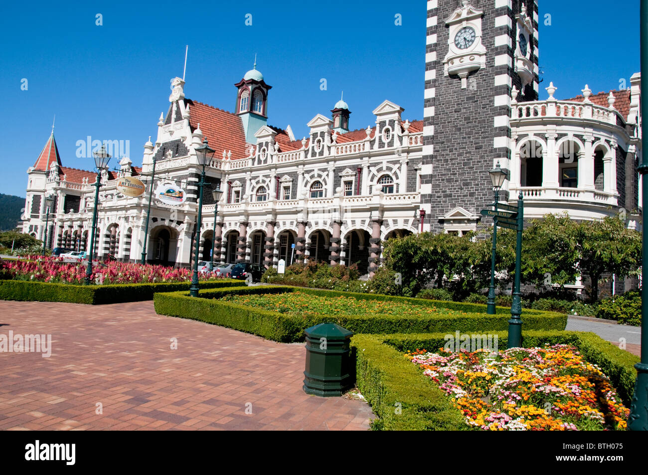 Dunedin, Railway Station, South Island,New Zealand Stock Photo - Alamy