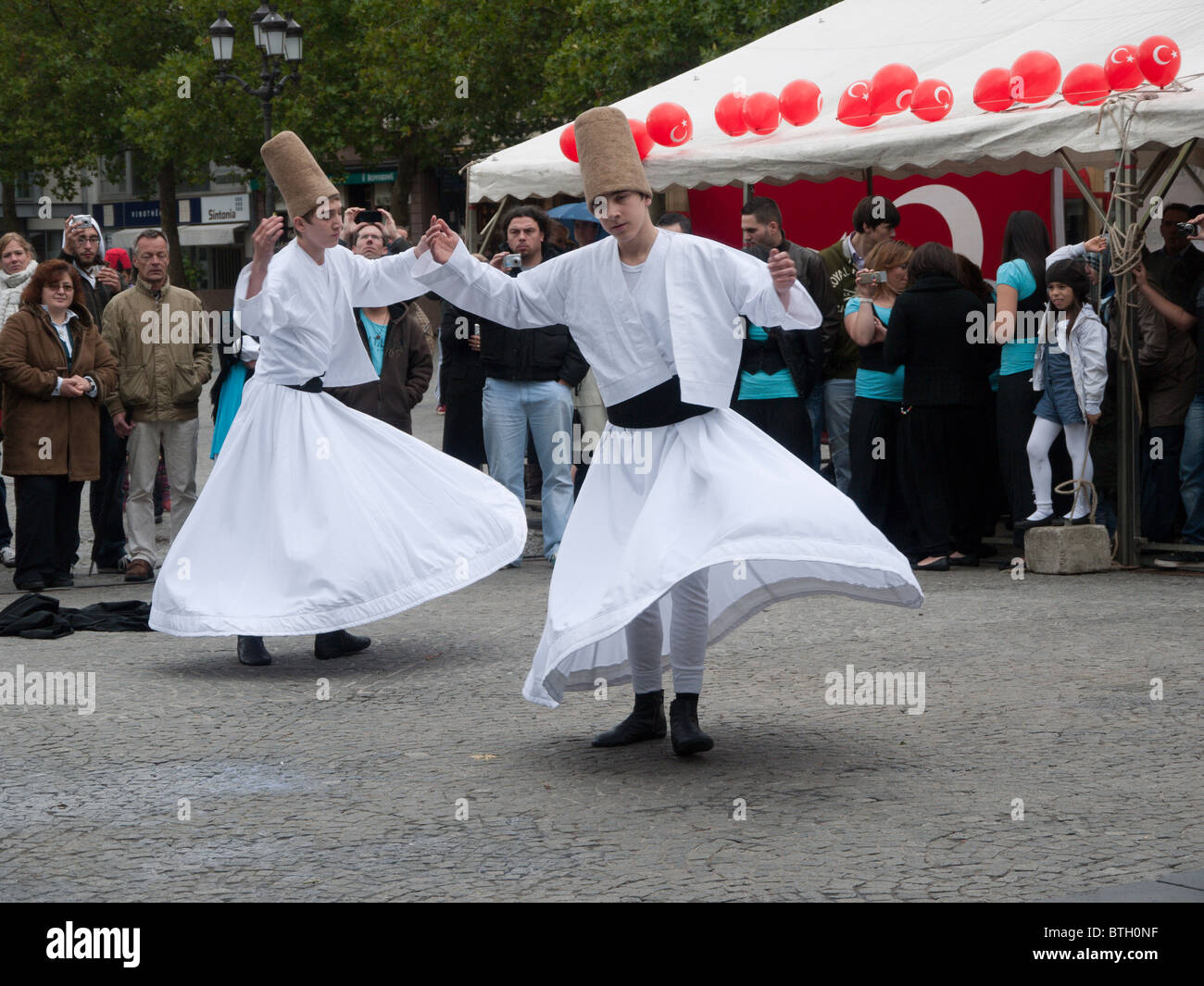 Whirling dervish performance hi-res stock photography and images - Alamy