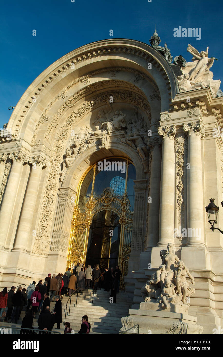 The Petit Palais (Small Palace) in Paris, Capital of France Stock Photo ...