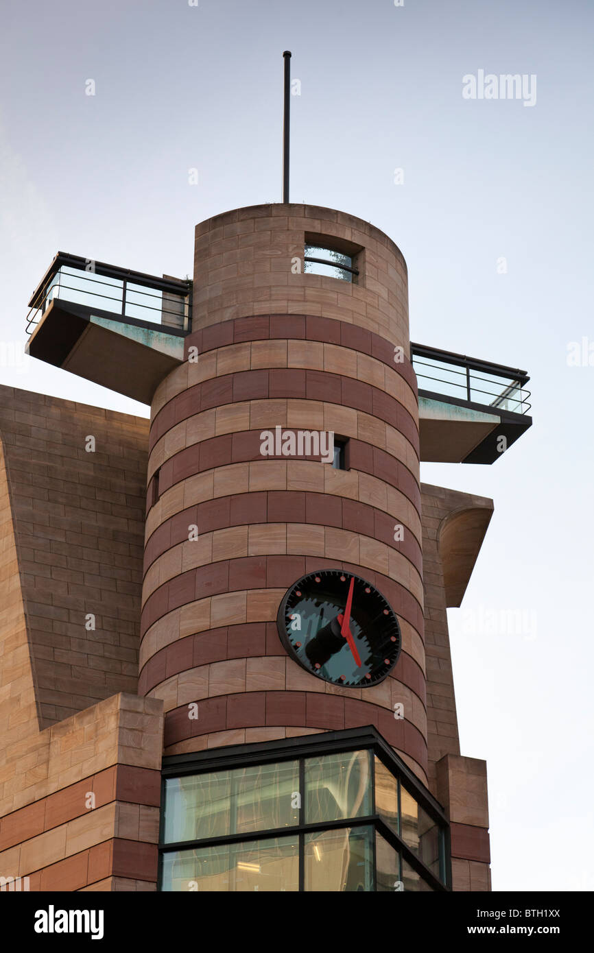 The front upper facade of No 1 Poultry, London, designed by James ...