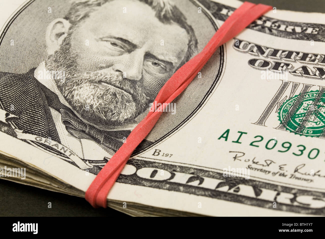 dollars Close up shot, financial concept Stock Photo - Alamy