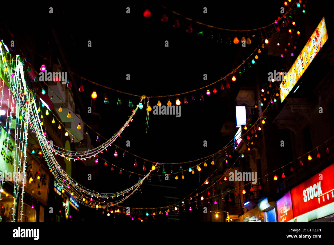 Street lights in Cairo Stock Photo - Alamy