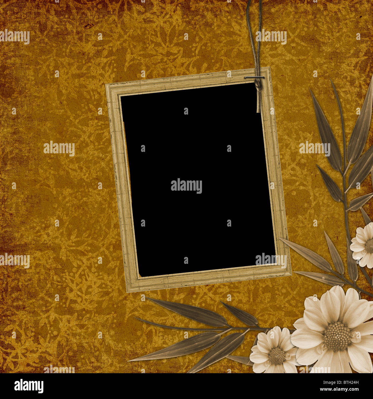 Background with frame Stock Photo - Alamy
