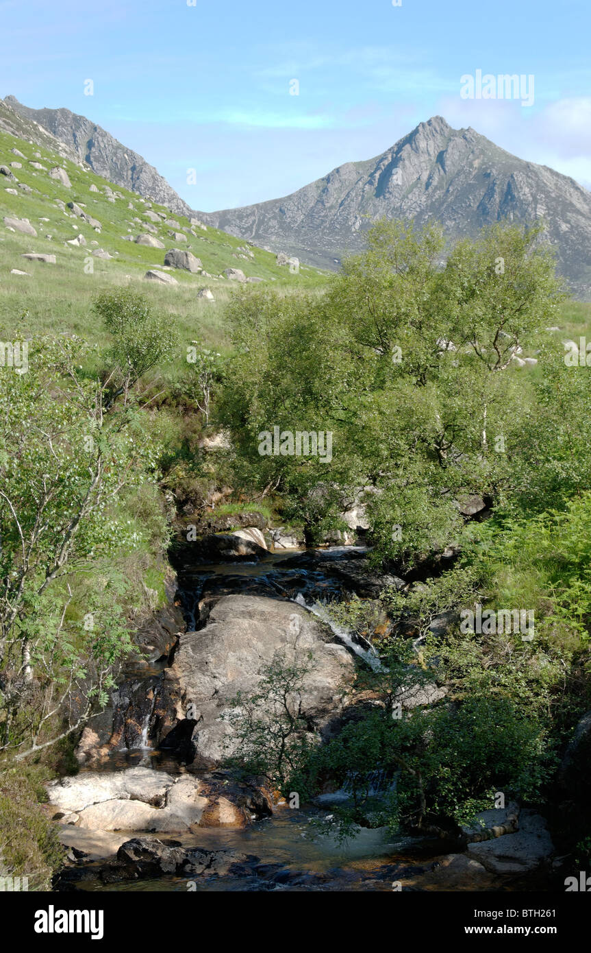 A beautiful view of Glen Rosa, Arran, with Cir Mhor at the head of the ...