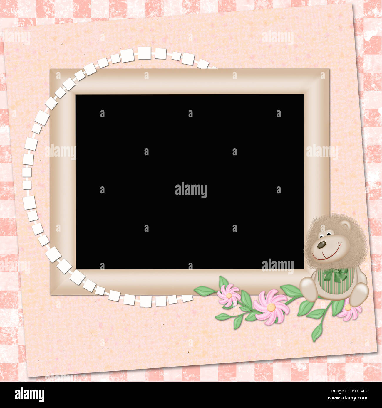 Children's photo framework Stock Photo - Alamy