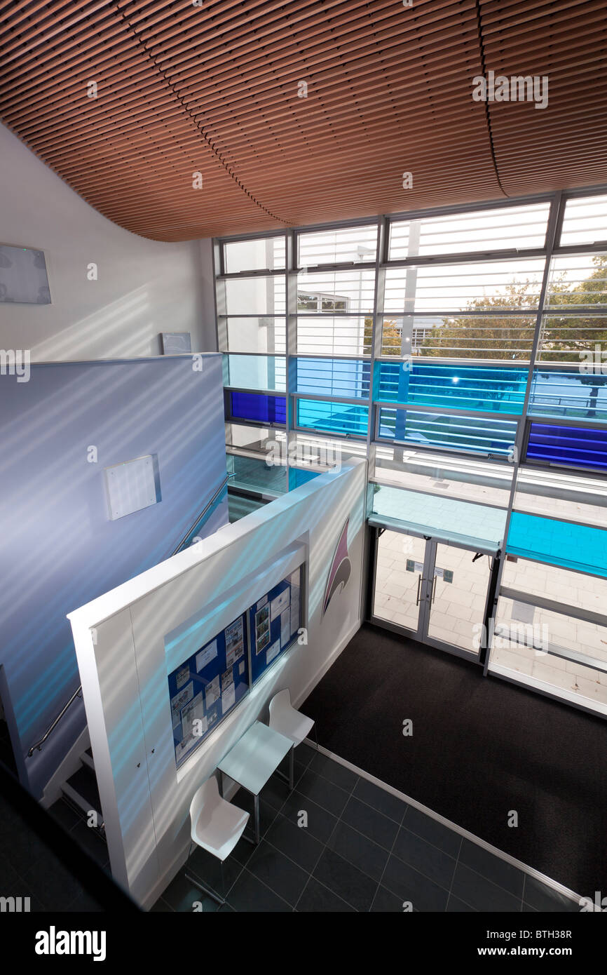 Skill Center, Hamble Community Sports College Stock Photo - Alamy