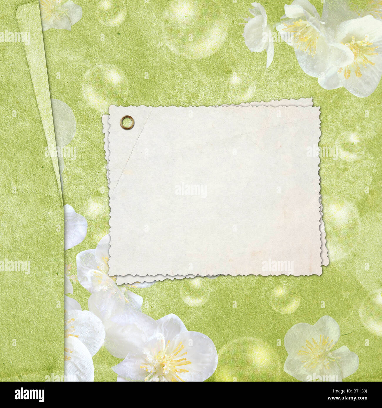 Blank note paper on textured background Stock Photo - Alamy