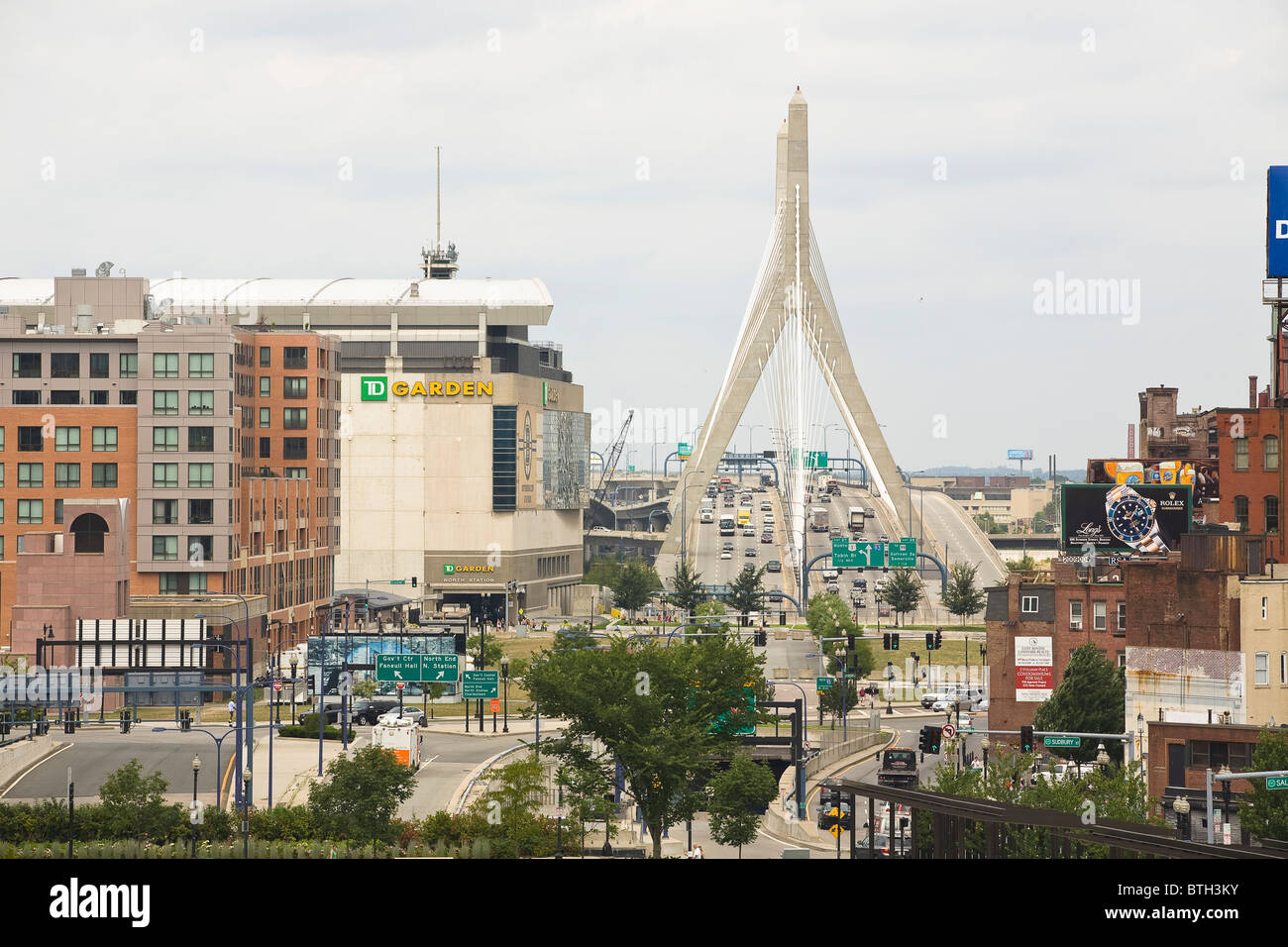 Zakim Bridge Boston, Massachusetts Stock Photo - Alamy