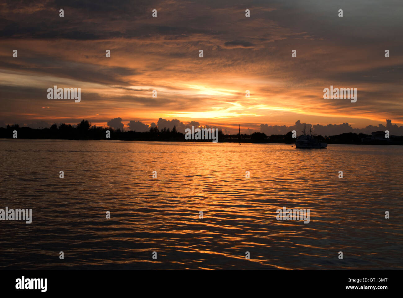 Sunset in Kota Kinabalu Borneo Malaysia Stock Photo - Alamy