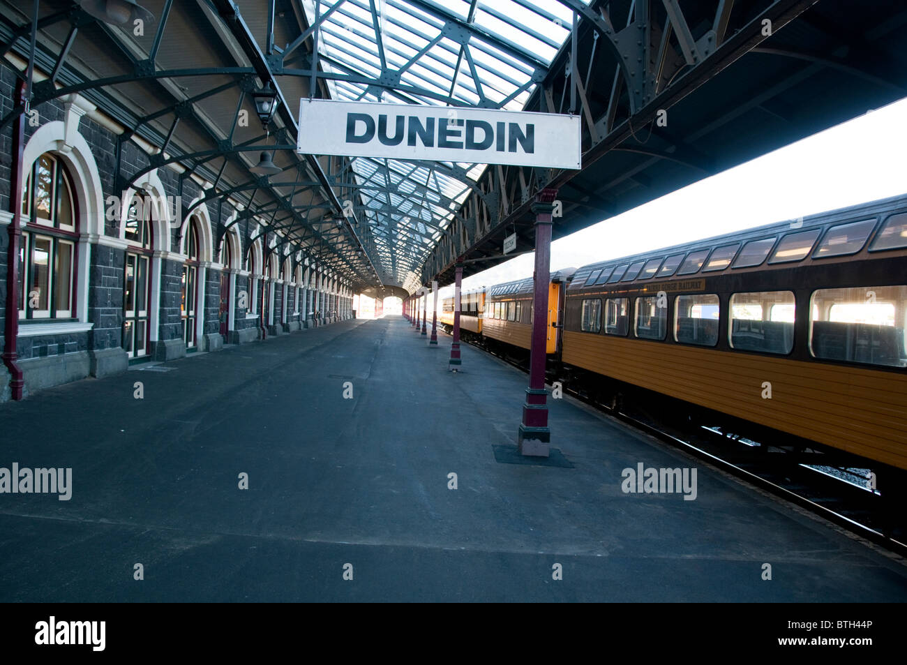 Dunedin,Railway Station,South Island,New Zealand Stock Photo - Alamy