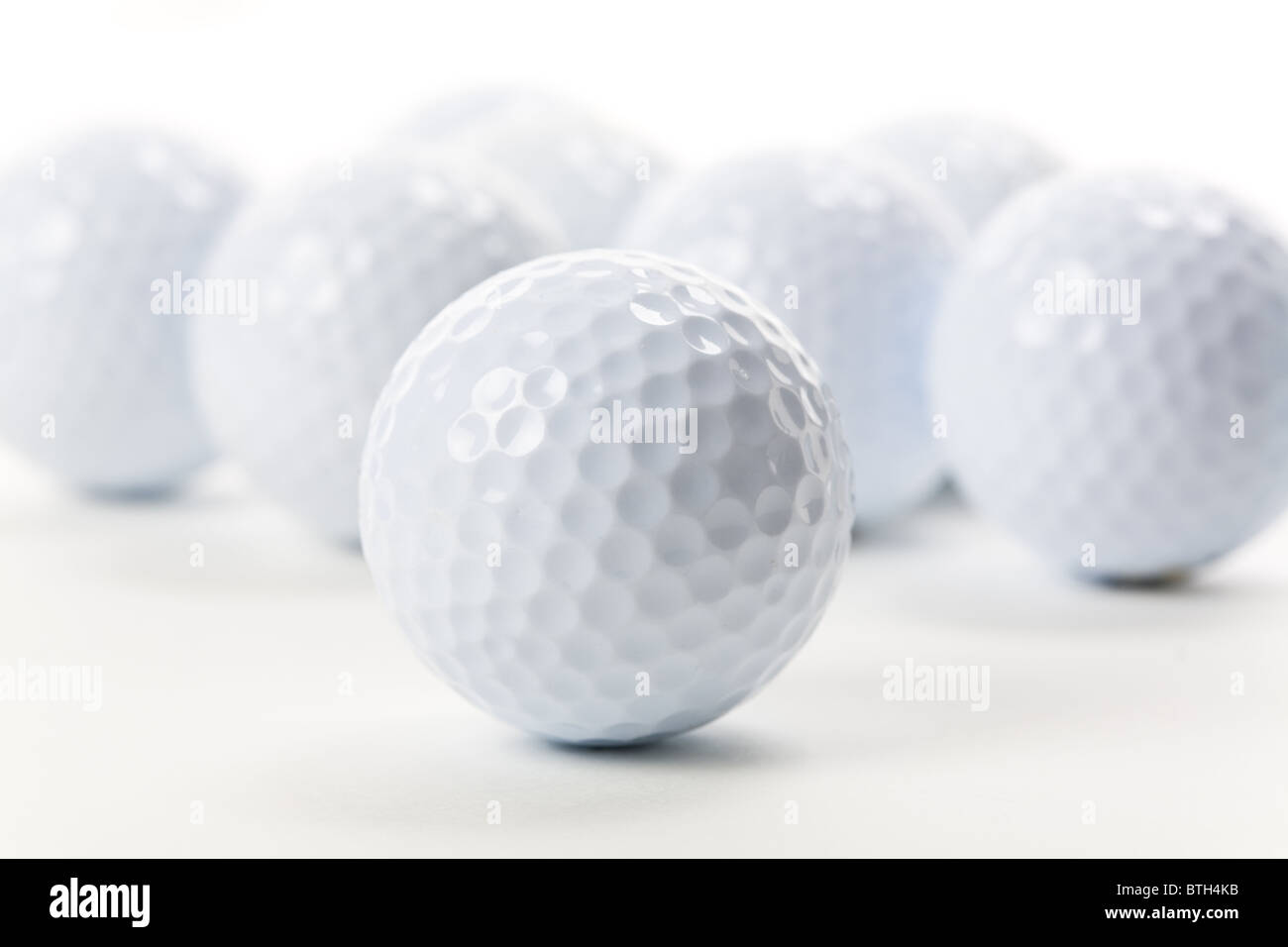 Golf Ball close up shot Stock Photo - Alamy