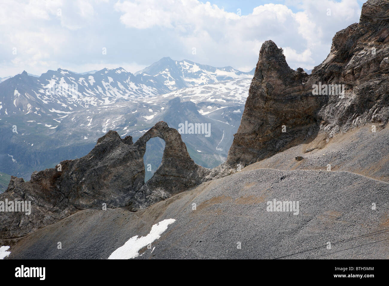 Aiguille percee tignes hi-res stock photography and images - Alamy