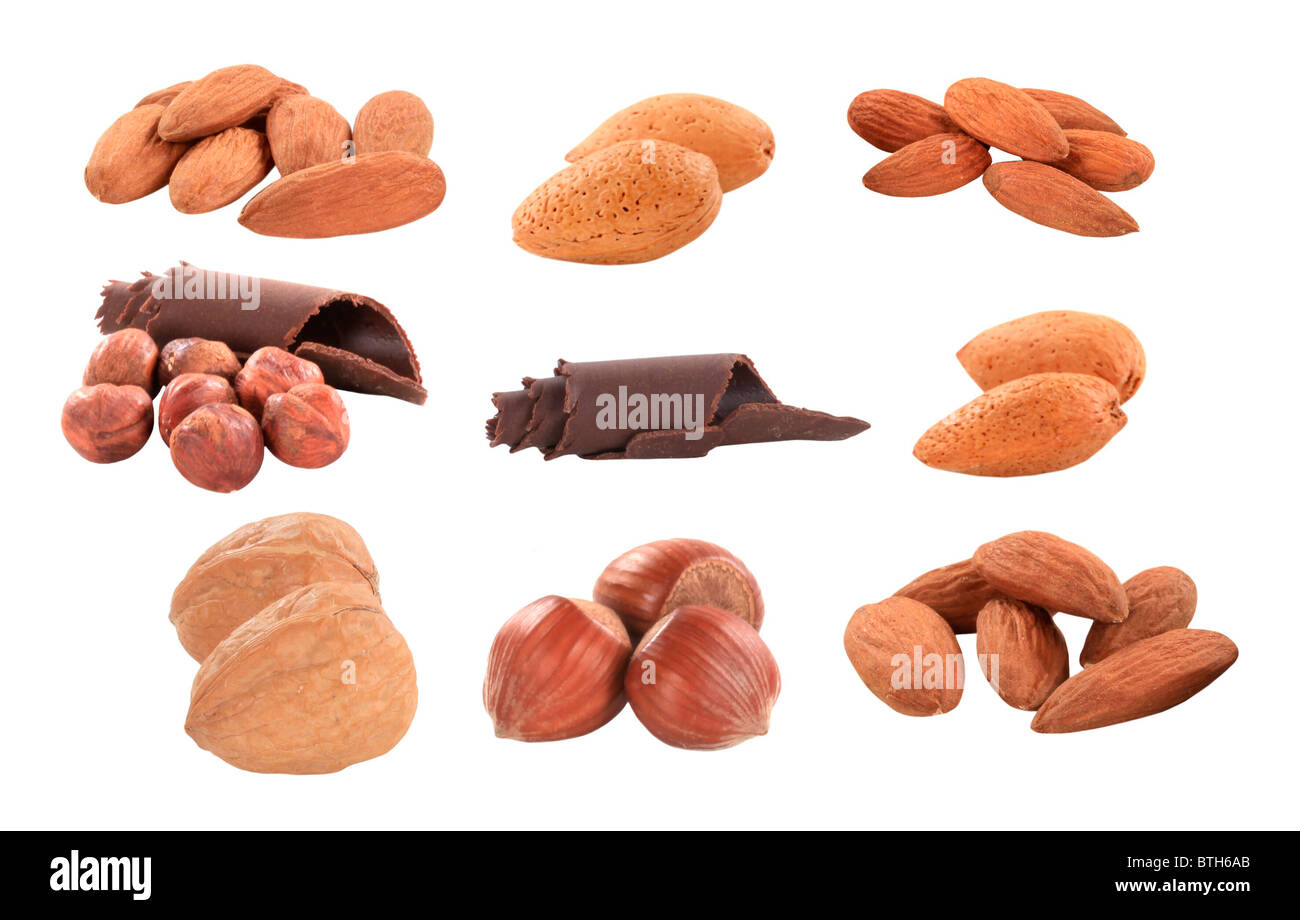 Groups of nuts hi-res stock photography and images - Alamy