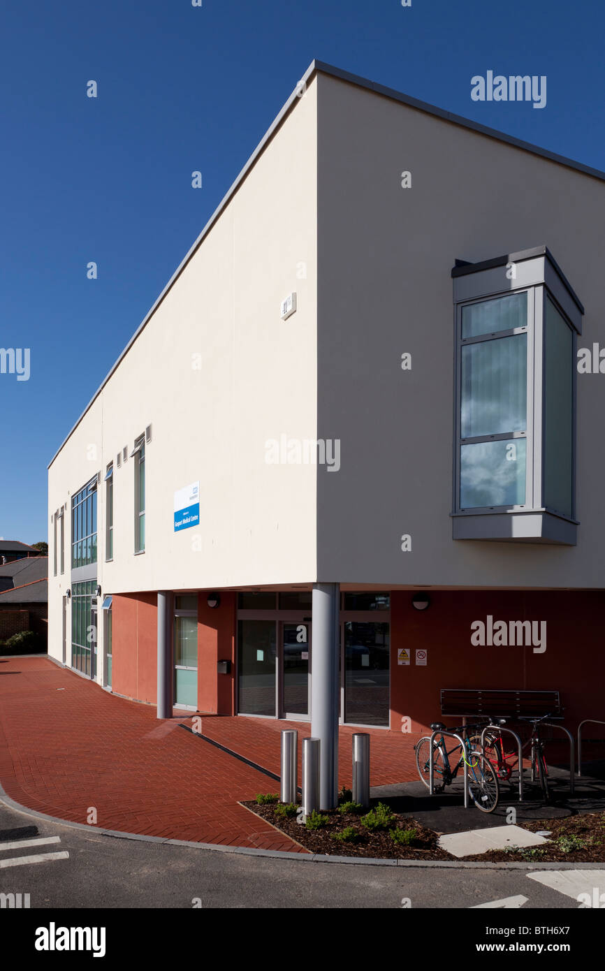 Exteriors of Gosport Medical Centre Stock Photo - Alamy