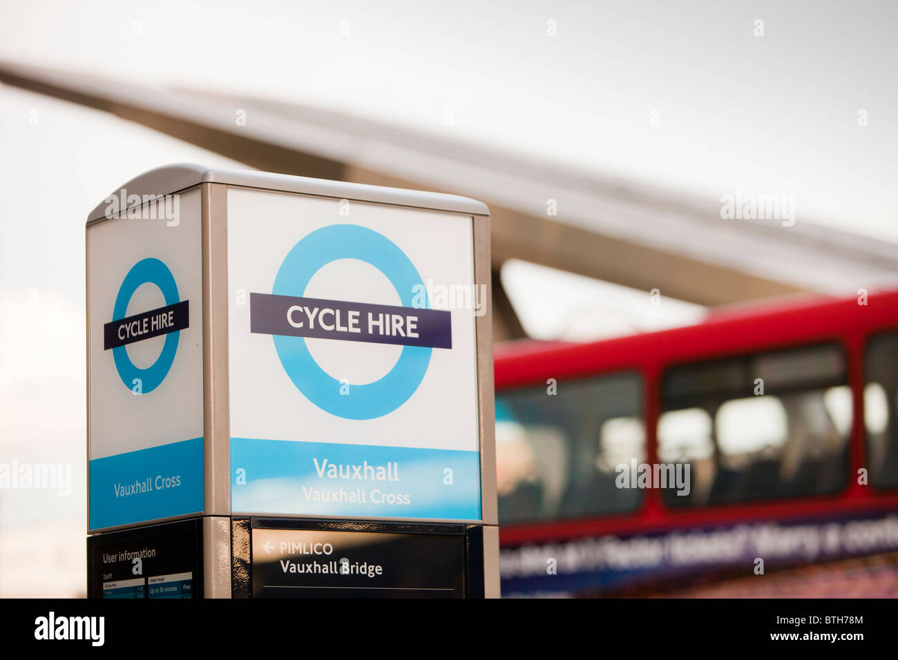 Solar panels on Vauxhall bus station, London Stock Photo - Alamy