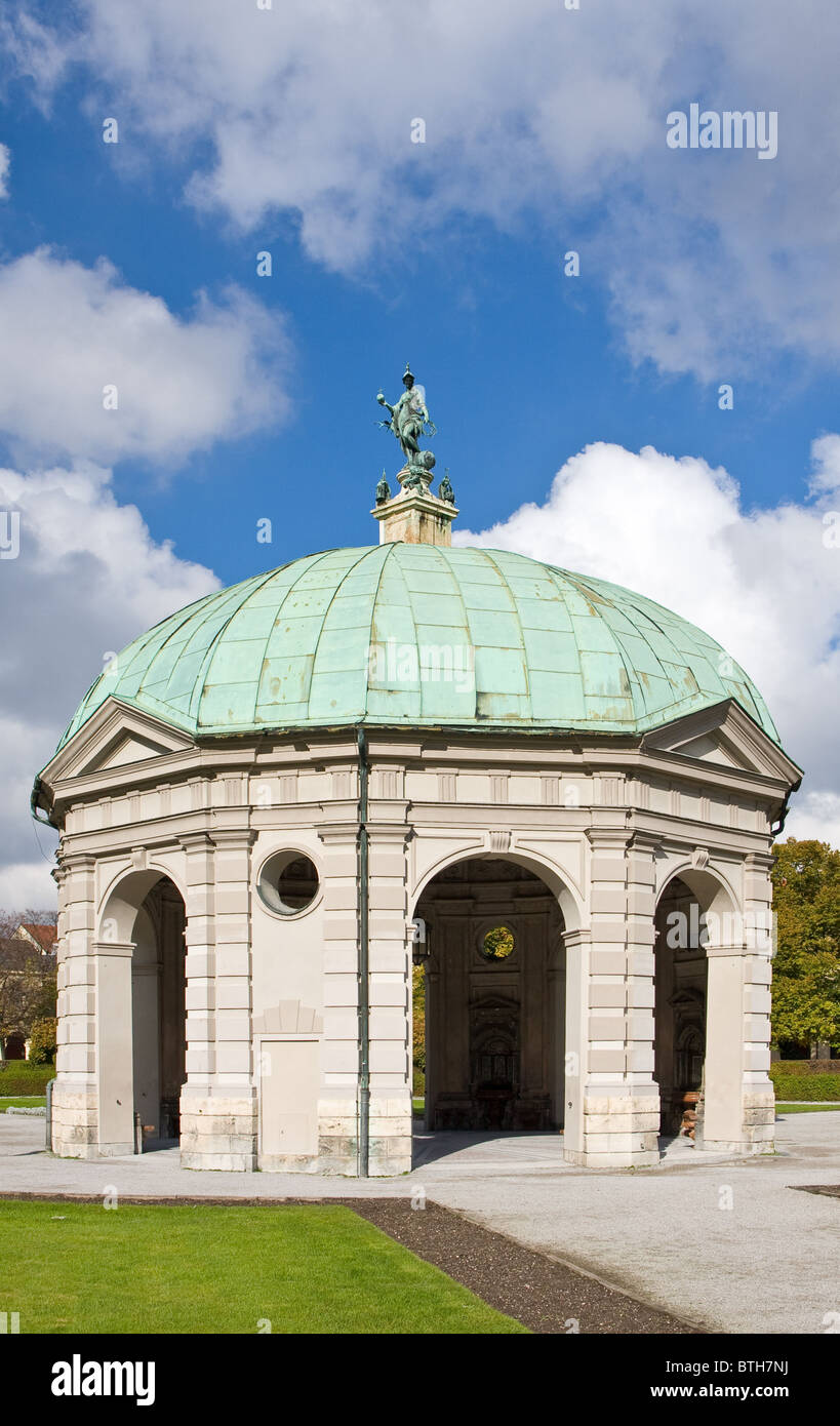 Diana temple at the Hofgarten in Munich, Germany Stock Photo - Alamy