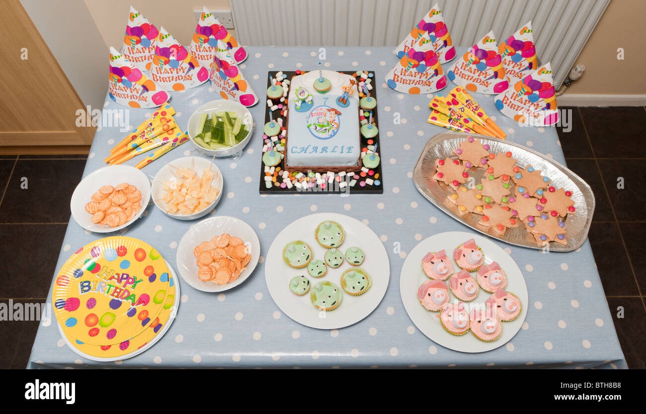 Kids Party Food Table Ideas
