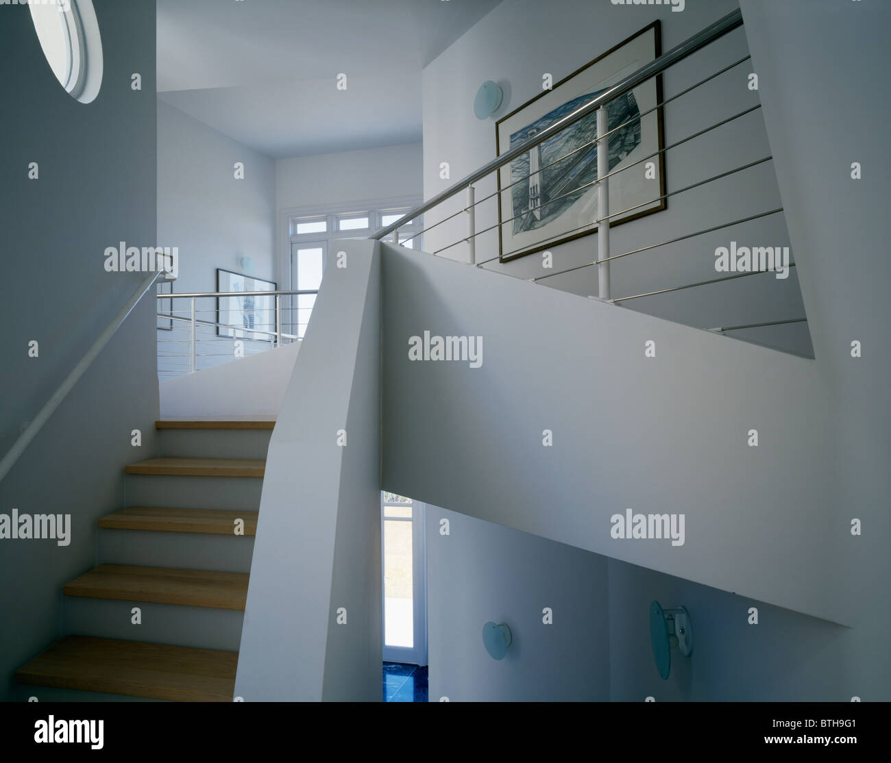 Double staircases hi-res stock photography and images - Alamy