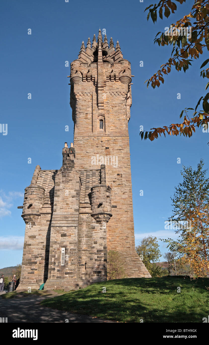 National Wallace Monument at Abbey Craig, Stirling, Stirlingshire ...