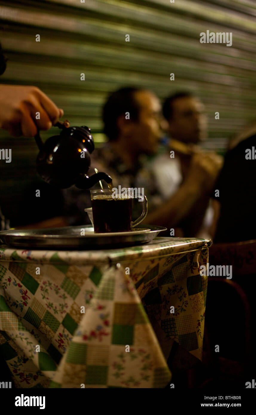 Tea at Al-Halili market in Cairo Stock Photo - Alamy