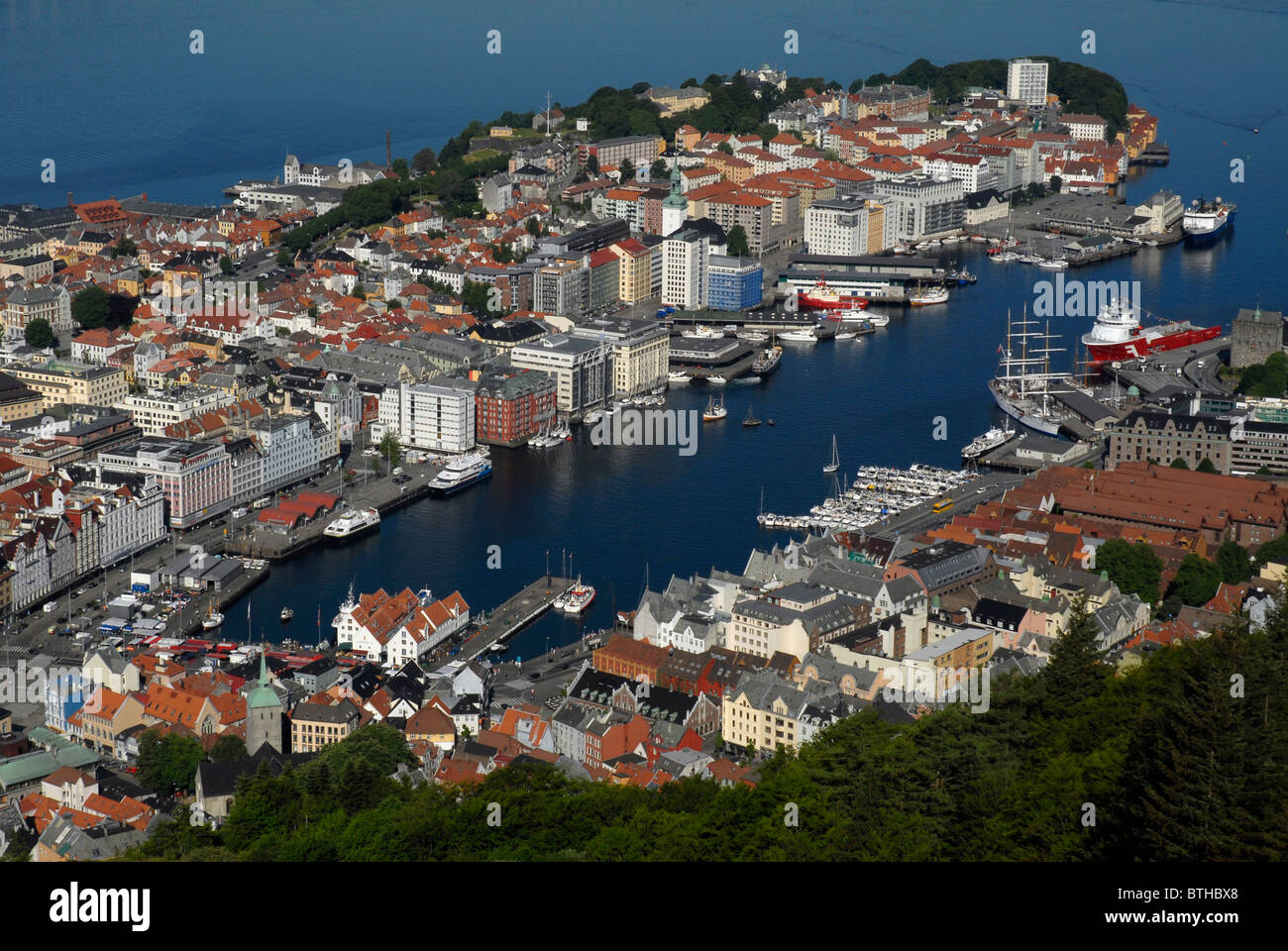 Bergen panoramic hi-res stock photography and images - Alamy