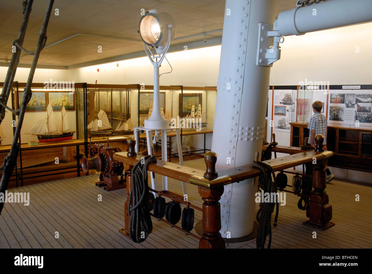 Maritime Museum, Sjofartsmuseum, Bergen, Norway Stock Photo - Alamy