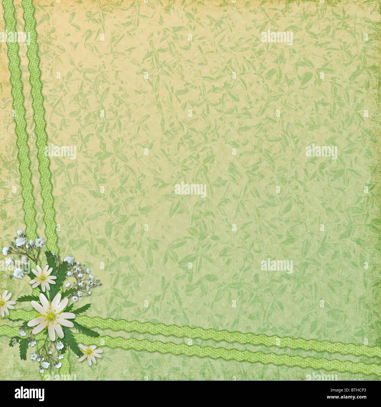 Spring background with flowers Stock Photo - Alamy